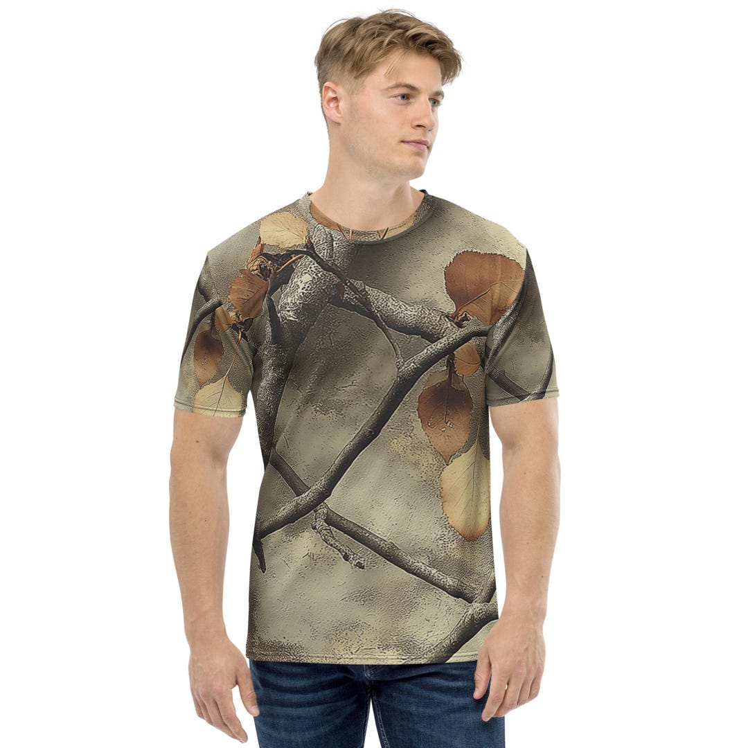 Custom Made Camo T Shirt Army Tshirt Camouflage Men's T-shirt, Hunting ...