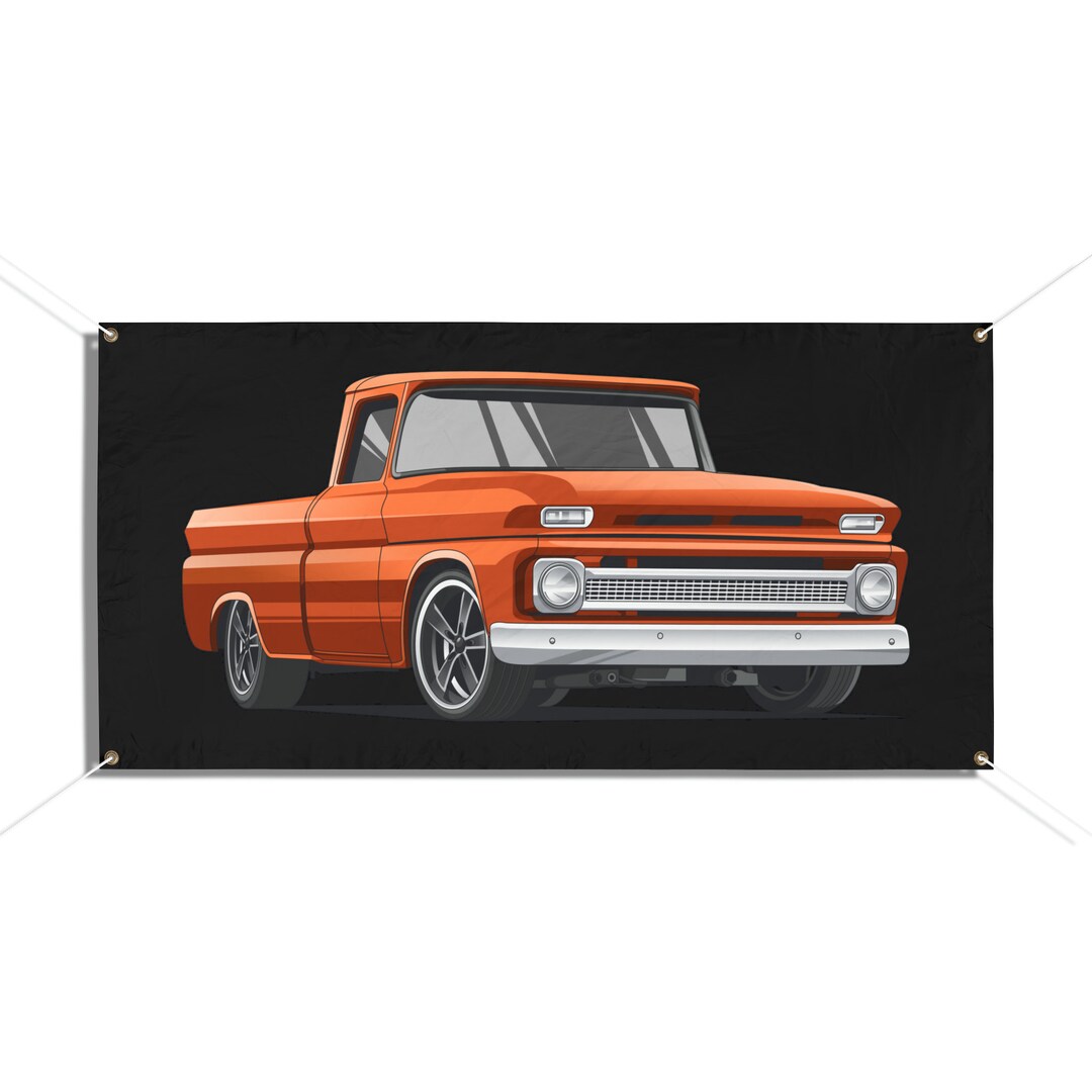 1962 C10 Truck Vinyl Banners, Wall Art, Garage Art 48X24 - Etsy Canada
