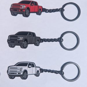 F150 Ford Truck Keychain Accessories, F-150 4X4 Truck Key Chain, Gift ...