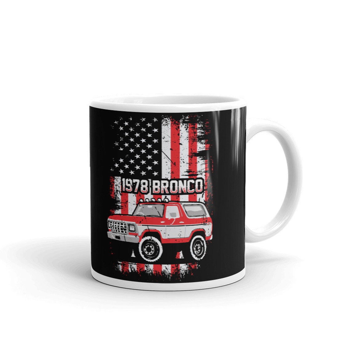 1978 Ford Bronco Mug Bronco Coffee Mug Gift for Dad | Etsy