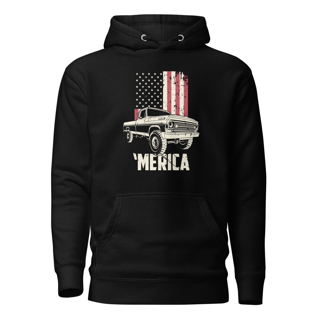 1968 F250 Classic Pickup Truck Premium Unisex Hoodie, F250 Sweatshirt ...