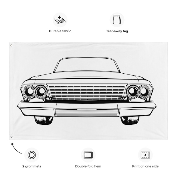 62 Chevy Impala Svg - Etsy