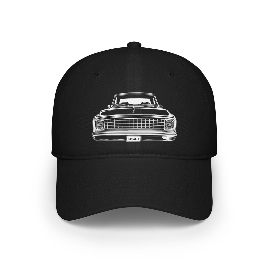 Chevy C10 Classic Truck Custom Low Profile Baseball Cap, Gift for Dad ...