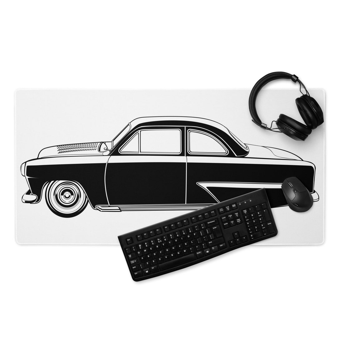 1950 Ford Deluxe, Custom De Luxe, V8 Gaming Mouse Pad, Custom Ford ...