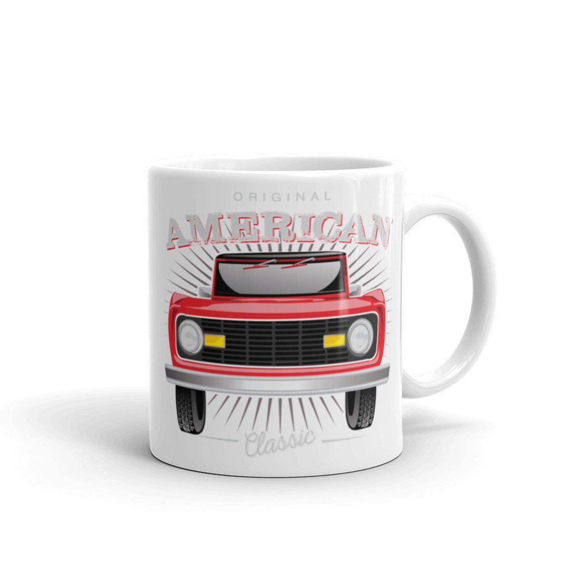 Ford Bronco Classic Truck Coffee Mug - Etsy