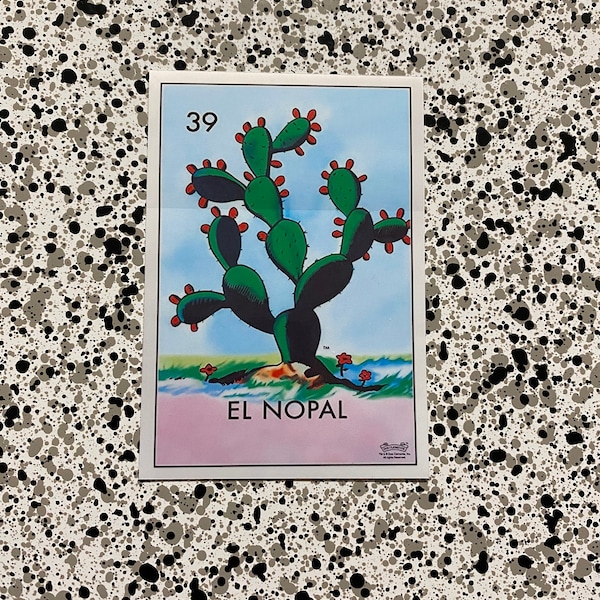 El Nopal Lotería - Etsy