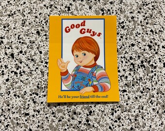 Chucky Good Guys Sticker Paper & Party Supplies Clings etna.com.pe