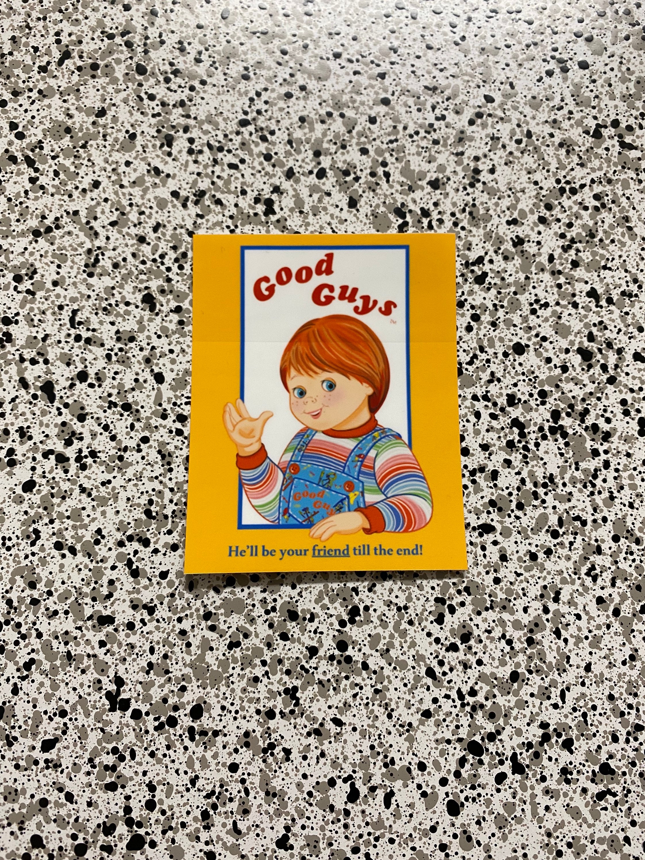 Chucky Good Guys Childs Play Doll Sticker Waterproof Horror | Etsy