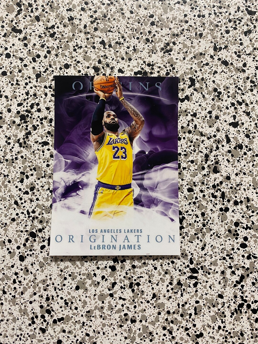 STICKER Lebron James Origins Origination STICKER Lakers - Etsy