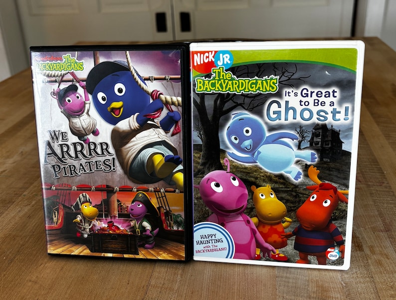 Vintage Two Used Nickelodeon the Backyardigans Dvds Its Great to Be a ...