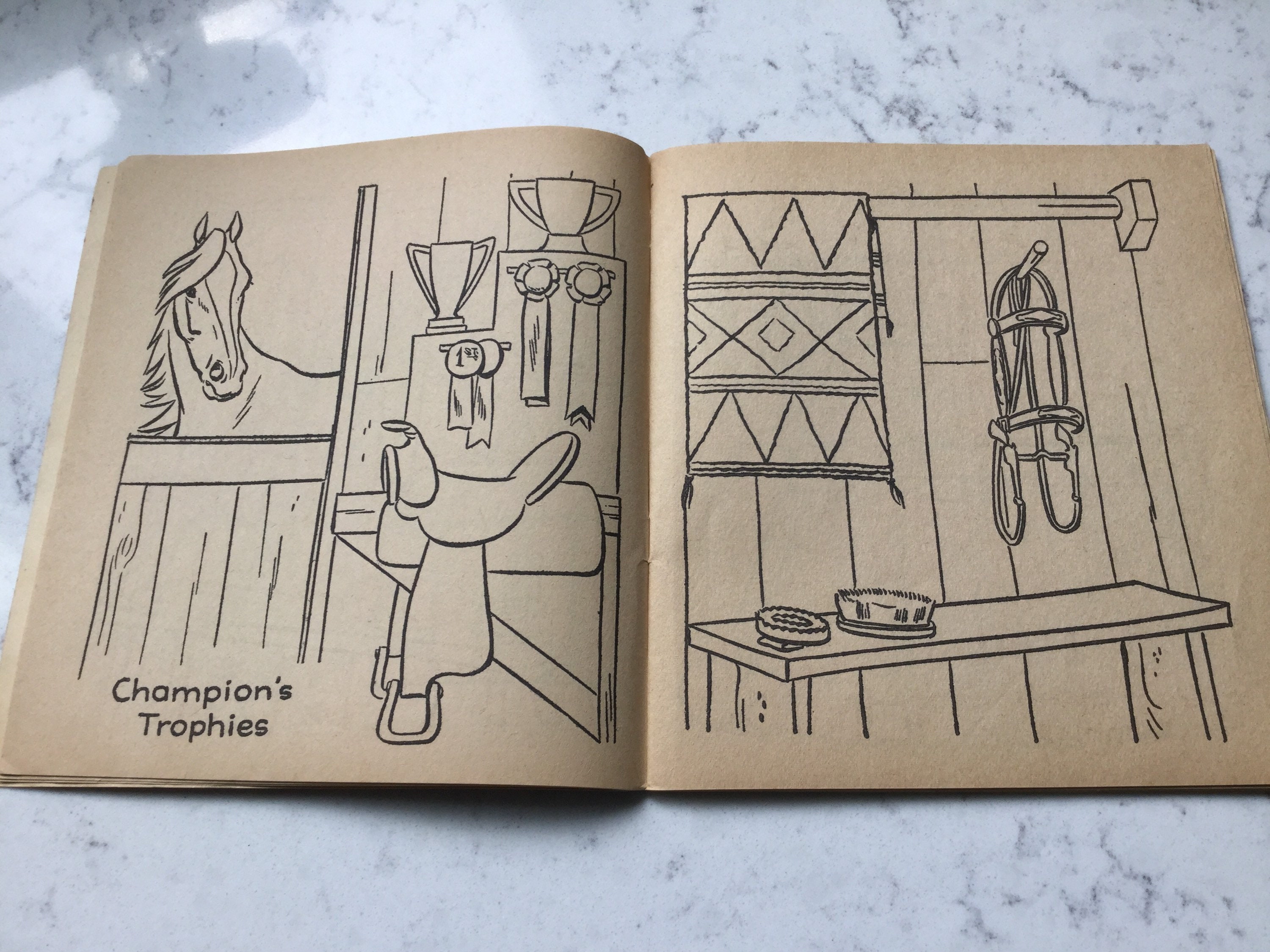1957 Gene Autrys Champion Coloring Book Whitman Authorized - Etsy