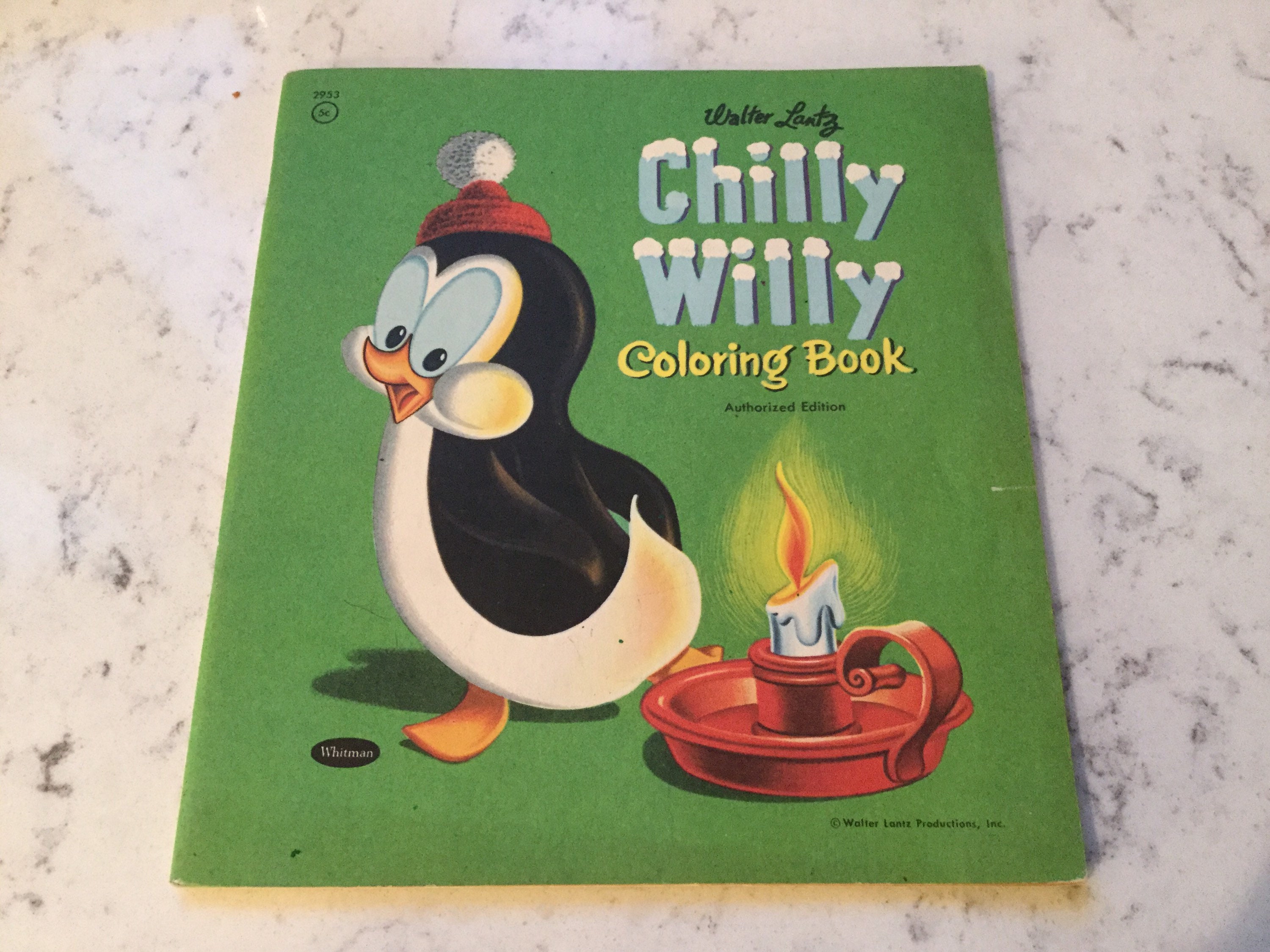 Chilly Willy Coloring Pages