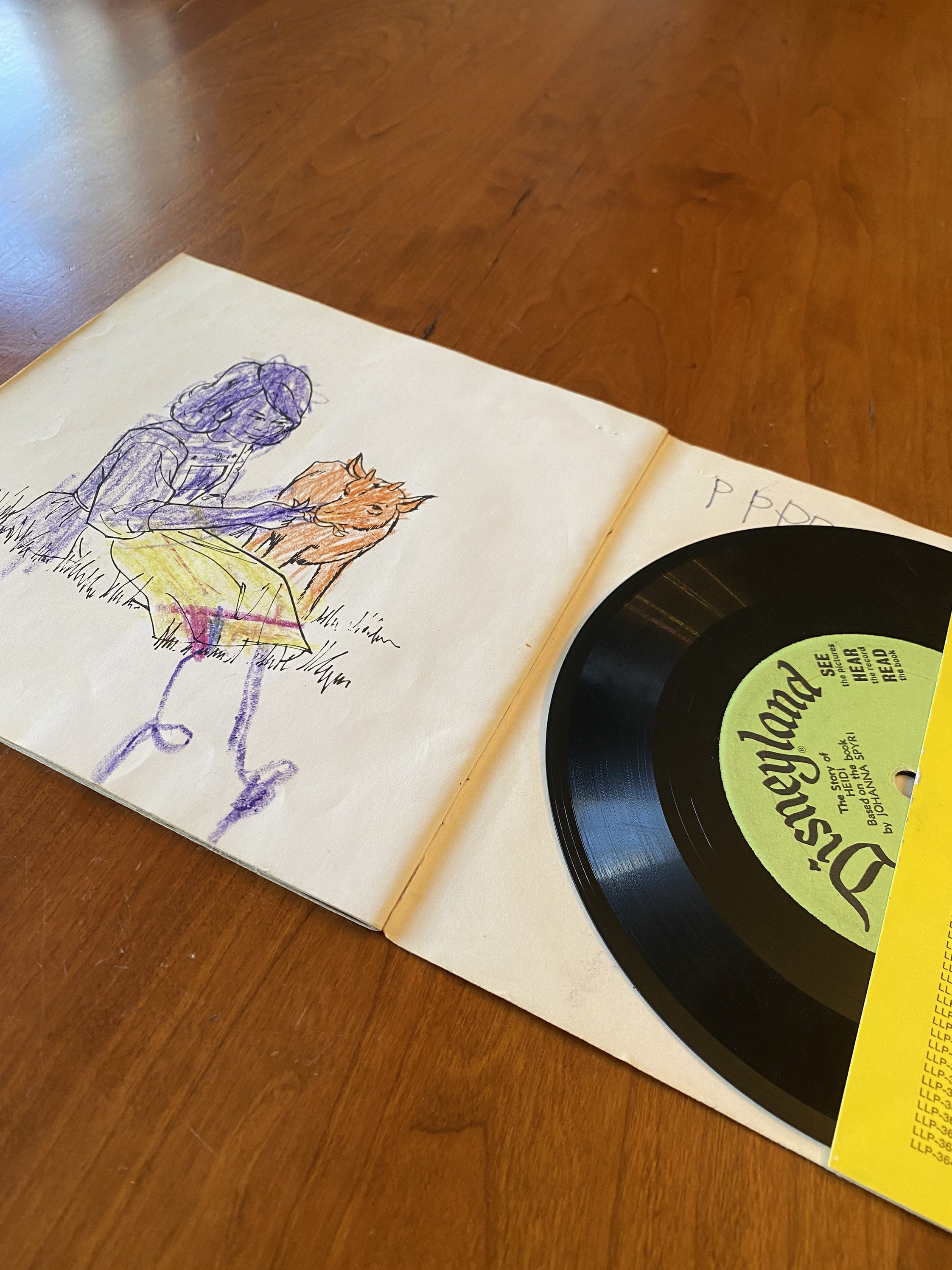 1960s Disneyland Record and Book/ Set of 3/ See Hear Read / - Etsy