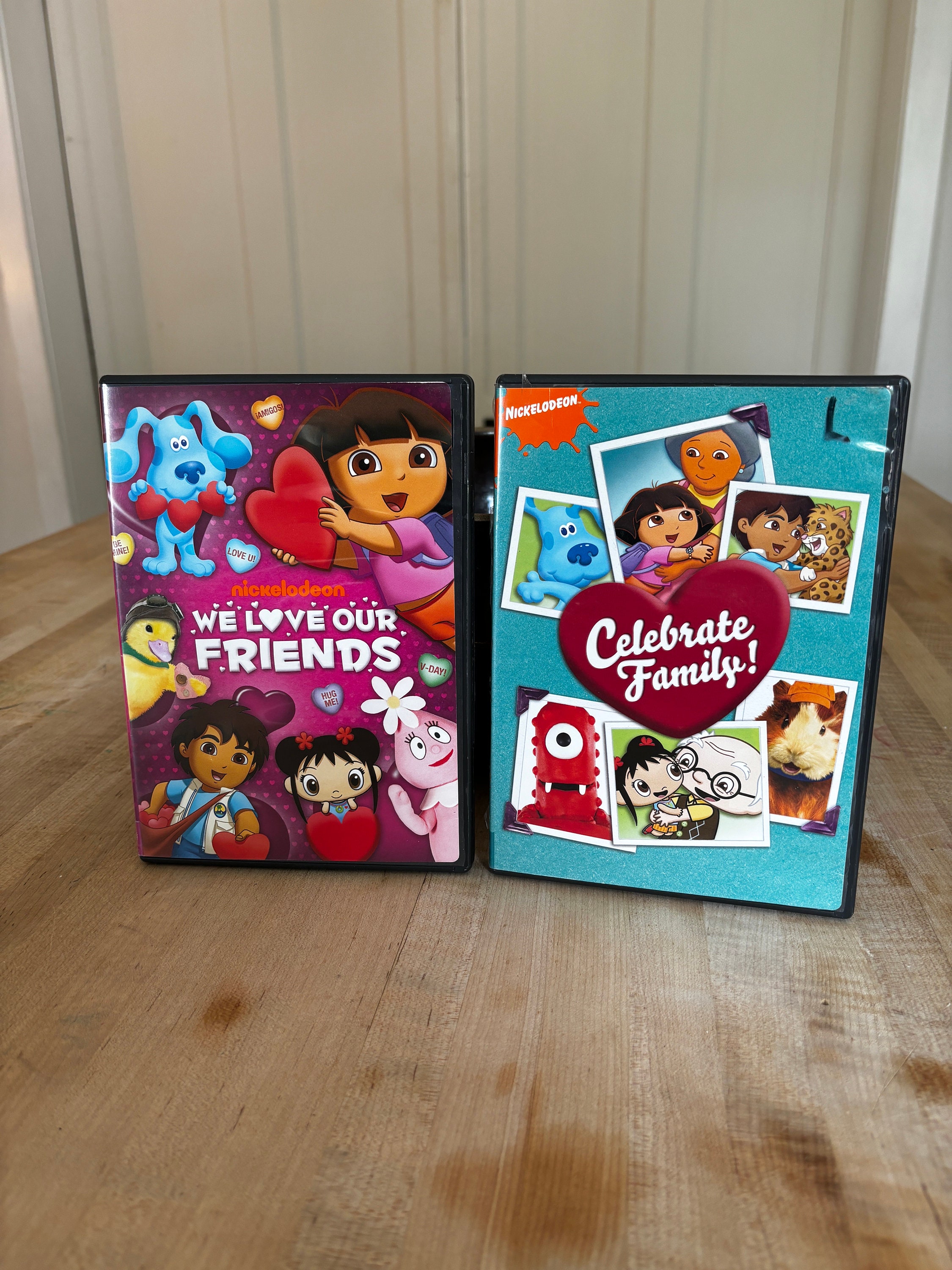 Vintage Two Nickelodeon Dvds Nick Jr Friends Dora the Explorer. Diego ...