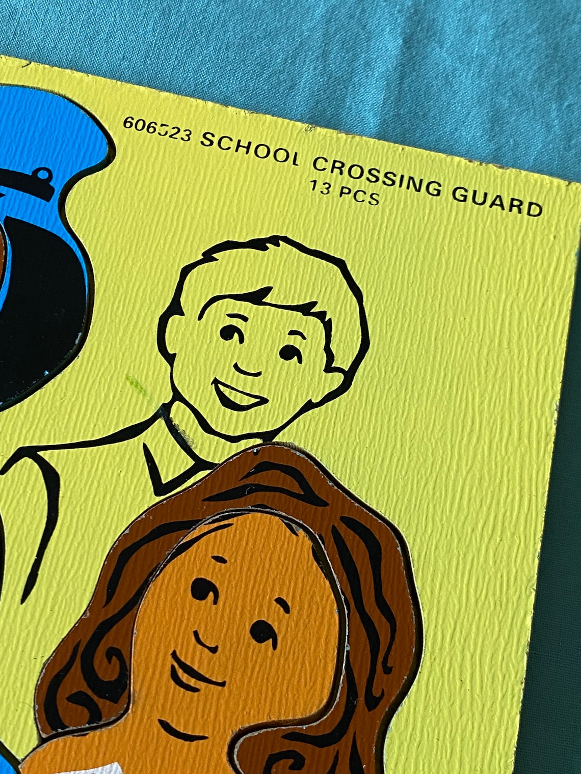 Vintage 1974 Judy Company Wood Tray Puzzle/ School Crossing - Etsy