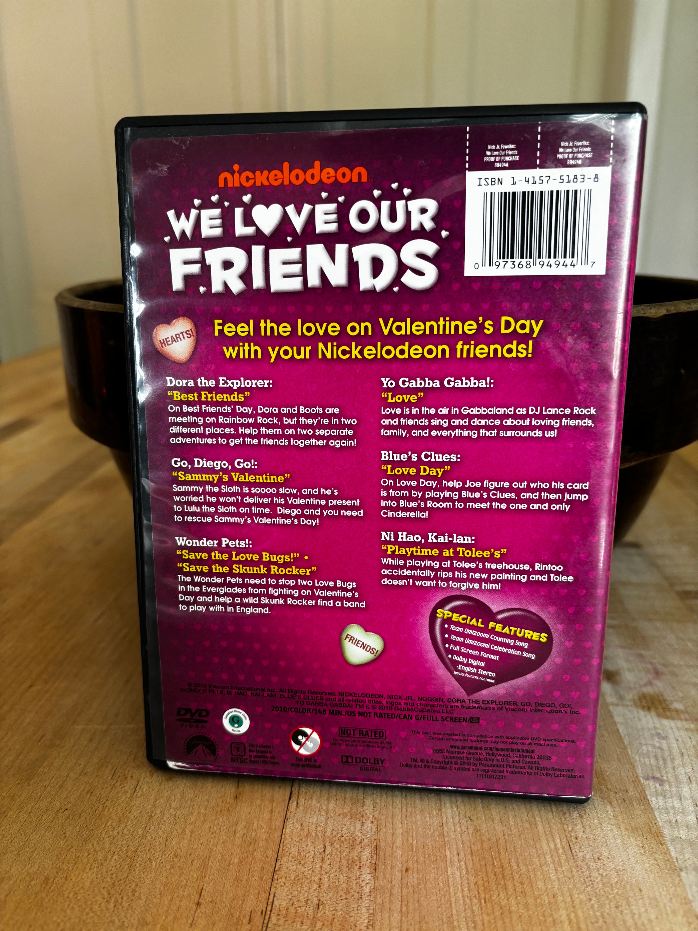 Vintage Two Nickelodeon Dvds Nick Jr Friends Dora the Explorer. Diego ...