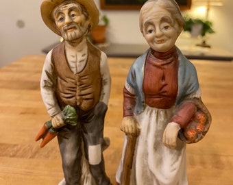 Homco Old Man Figurines - Etsy