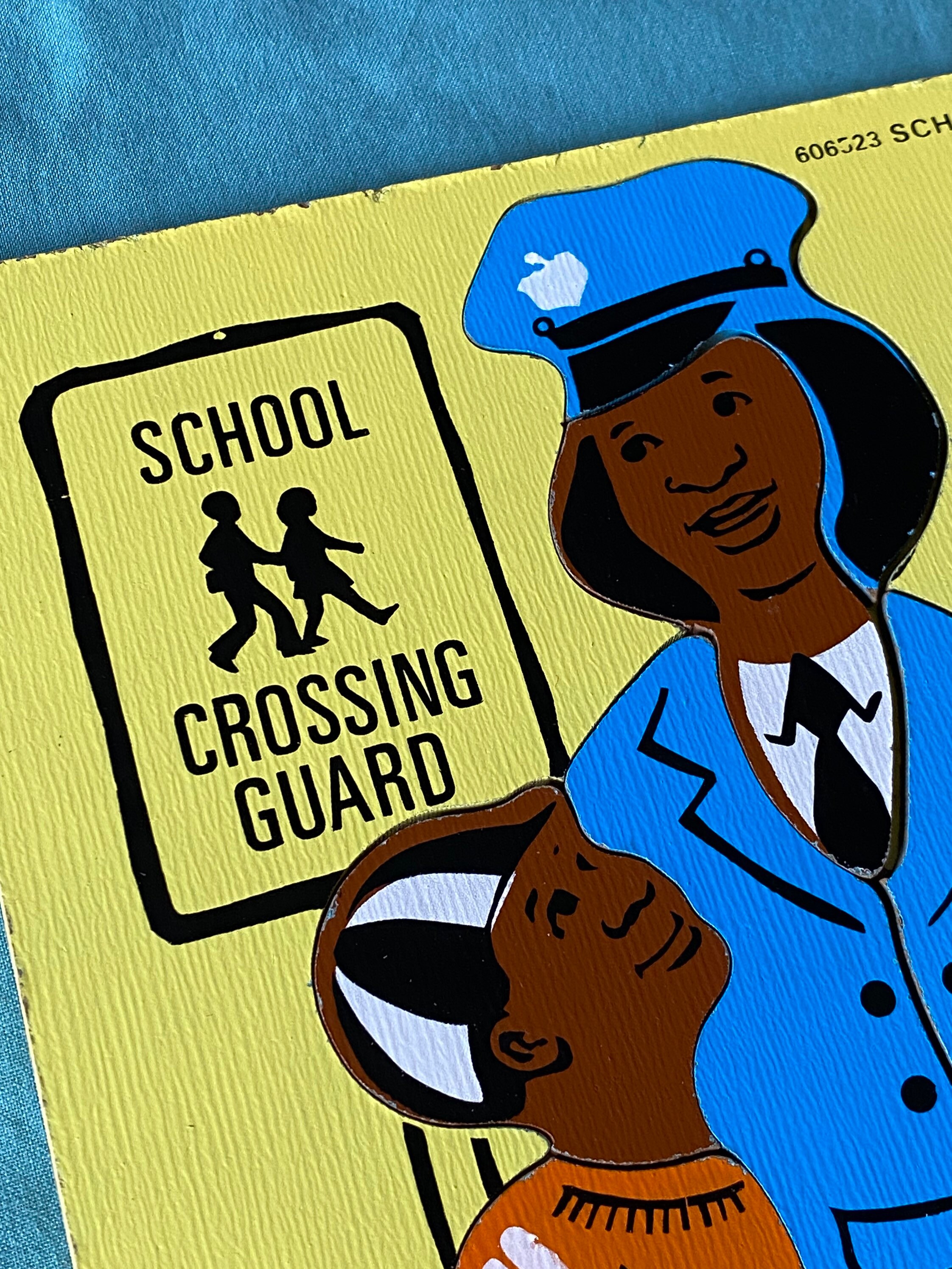 Vintage 1974 Judy Company Wood Tray Puzzle/ School Crossing Guard - Etsy