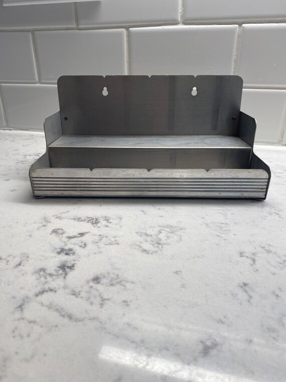 Vintage Aluminum Two Tiered Spice Rack/ Vintage Kitchen/mcm - Etsy