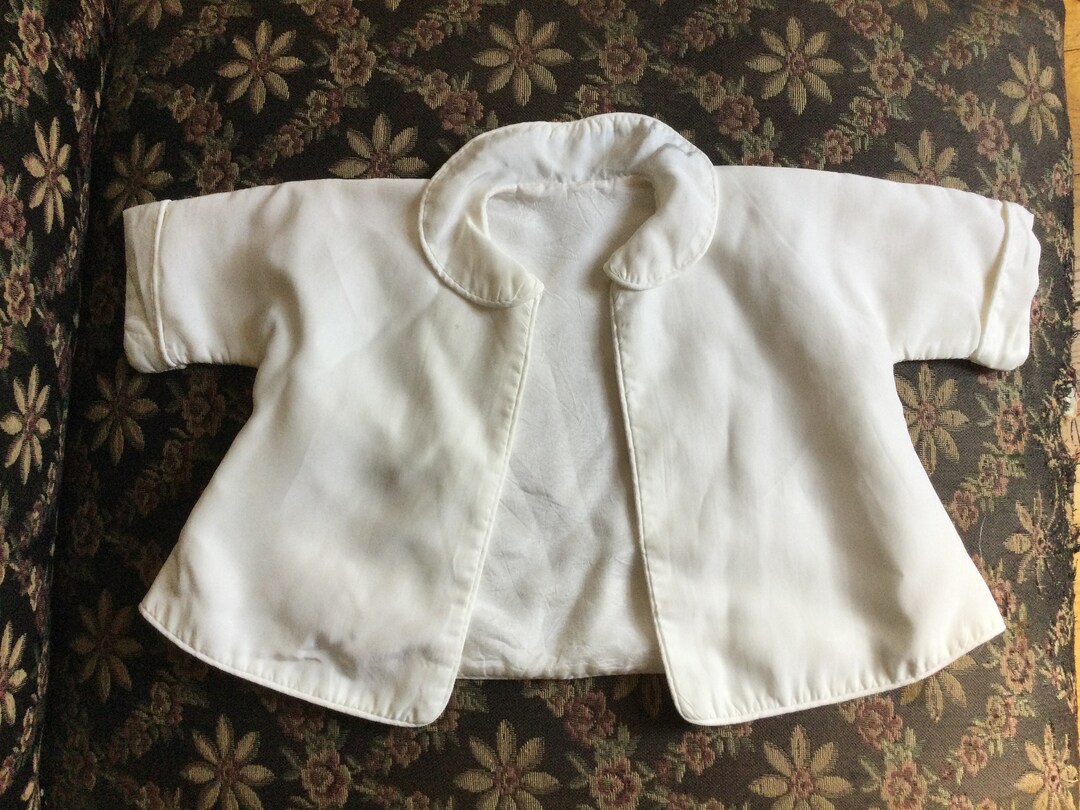Vintage Baby Jacket, Baptism Coat, Infant Jacket, Christening Jacket ...
