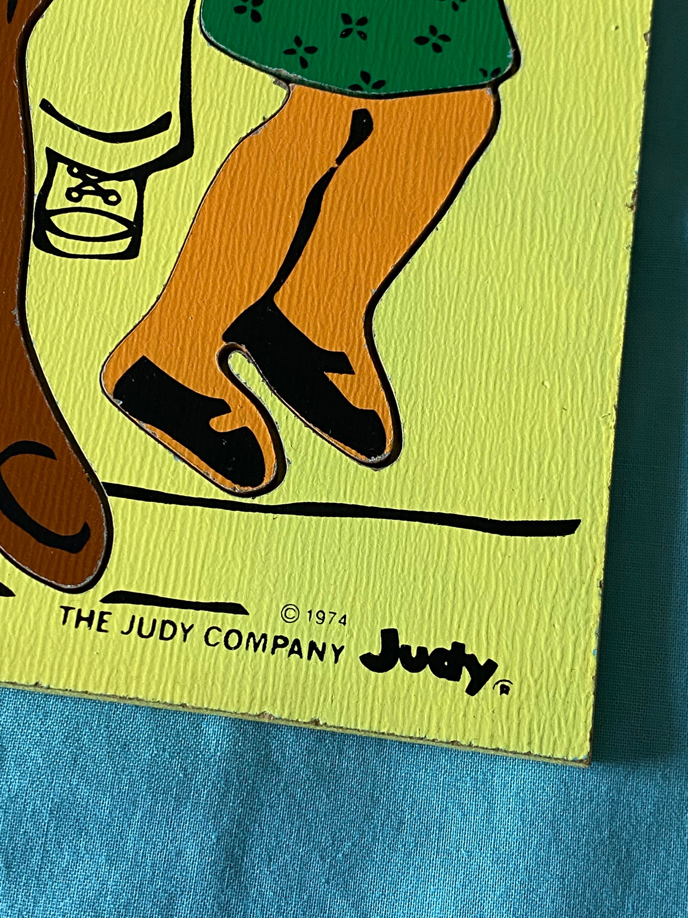 Vintage 1974 Judy Company Wood Tray Puzzle/ School Crossing - Etsy