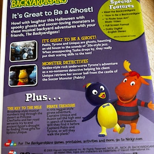 Vintage Two Used Nickelodeon the Backyardigans Dvds Its Great to Be a ...