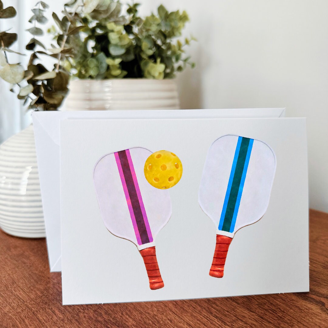 Notecard Set of 10 - Pickleball | Pickleball Card | Pickleball Card Set ...