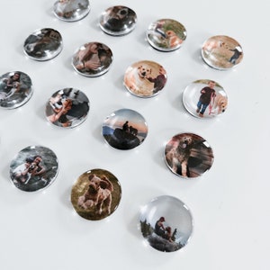 Custom Glass Photo Magnets | Fridge Magnets Personalized Refrigerator ...