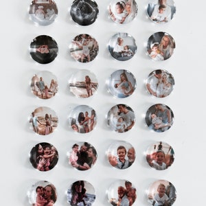 Custom Glass Photo Magnets | Fridge Magnets Personalized Refrigerator ...
