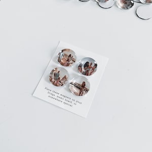 Custom Glass Photo Magnets | Fridge Magnets Personalized Refrigerator ...