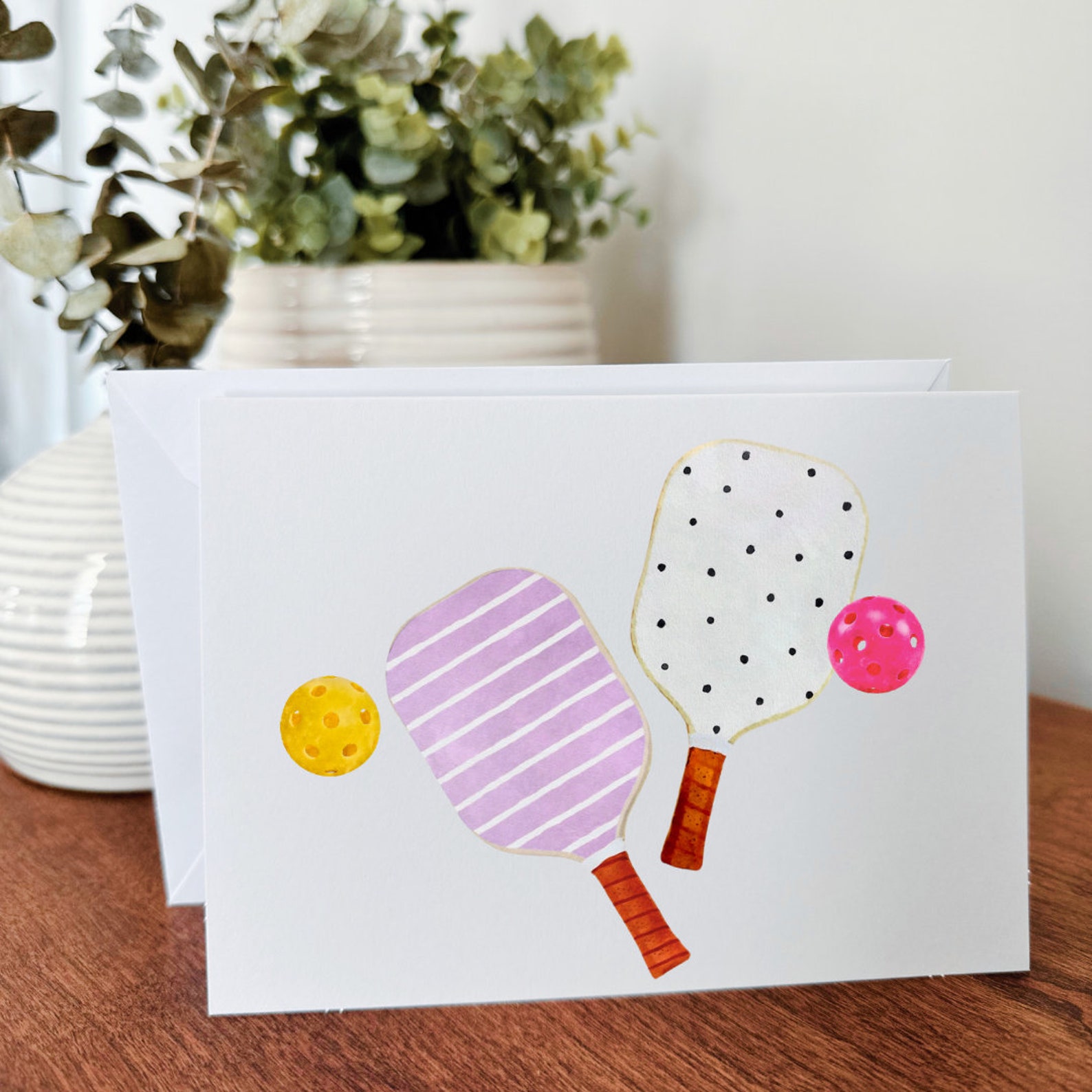 Notecard Set of 10 - Pickleball | Pickleball Card | Pickleball Card Set ...