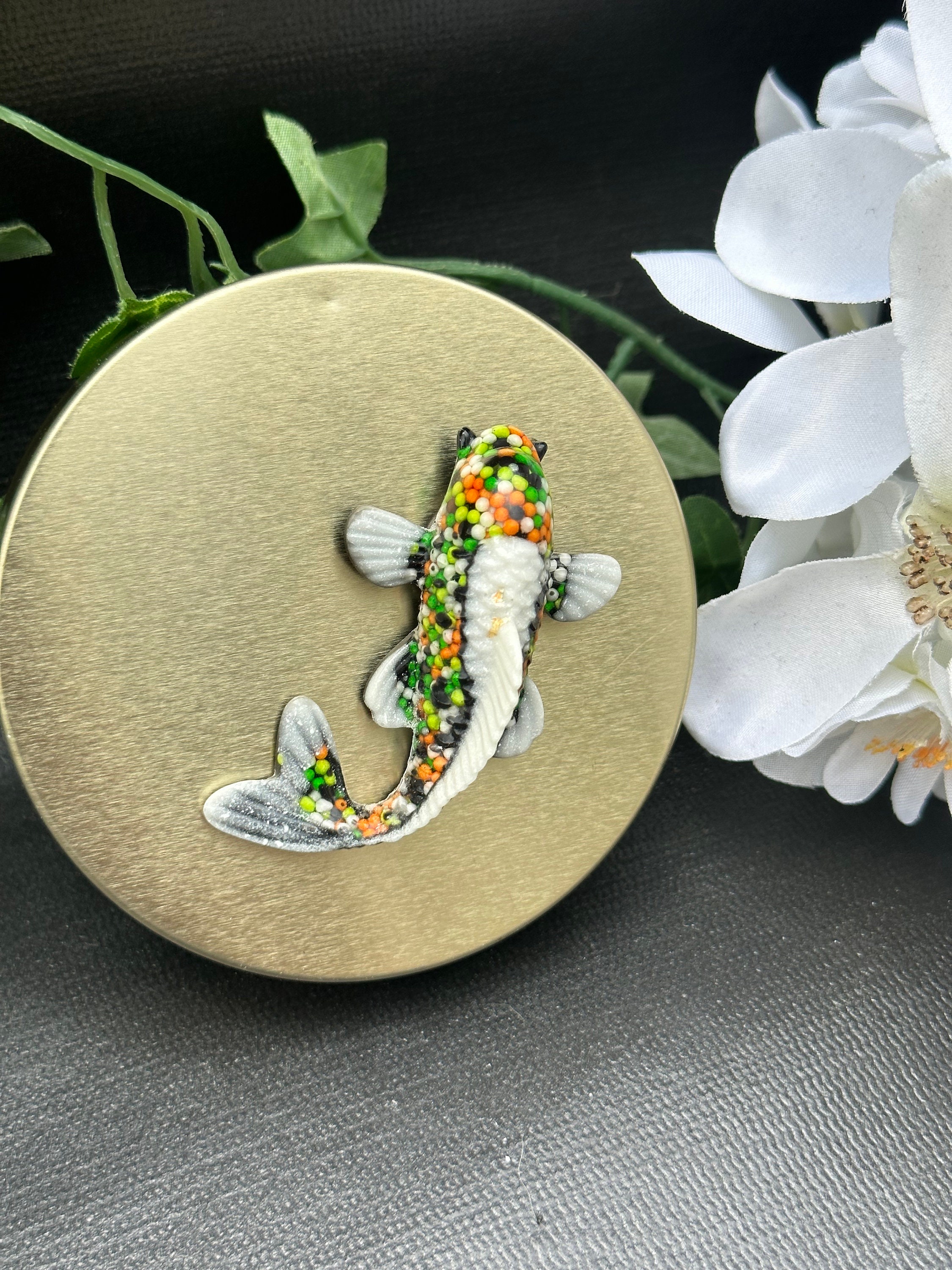 Koi Fish Magnet - Etsy