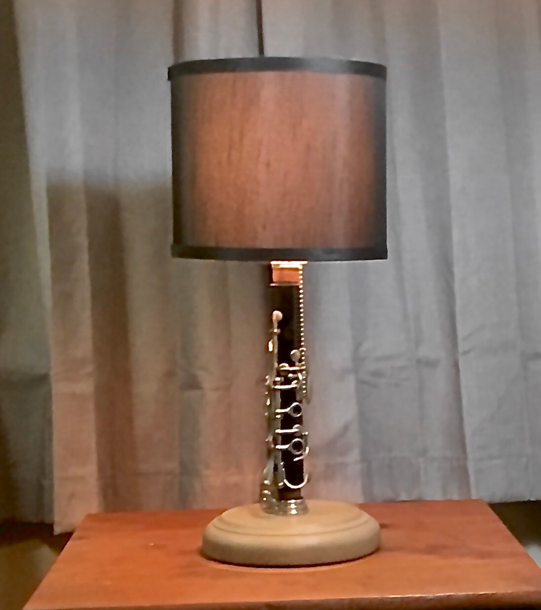 Clarinet, Lamp, Repurposed, Handcrafted. Shade Must Be Purchased ...
