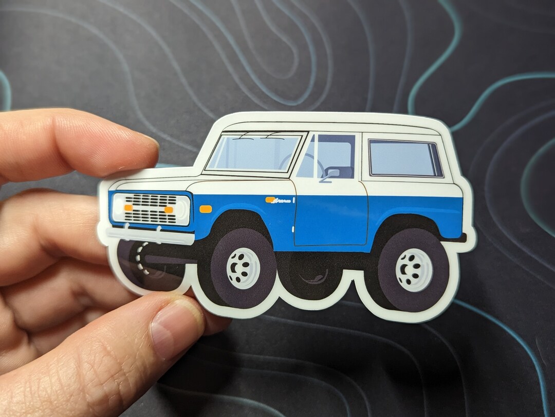 Ford Bronco Die Cut Sticker - by the RC Girl - Etsy