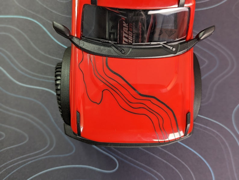 Topography Vinyl for the Traxxas TRX-4M Bronco by RC Girl - Etsy