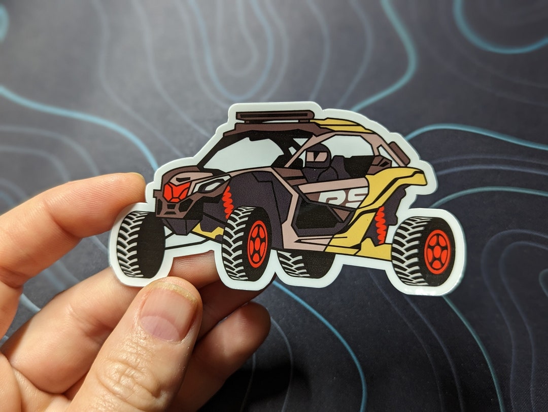 Side-by-side Die Cut Sticker - by the RC Girl - Etsy