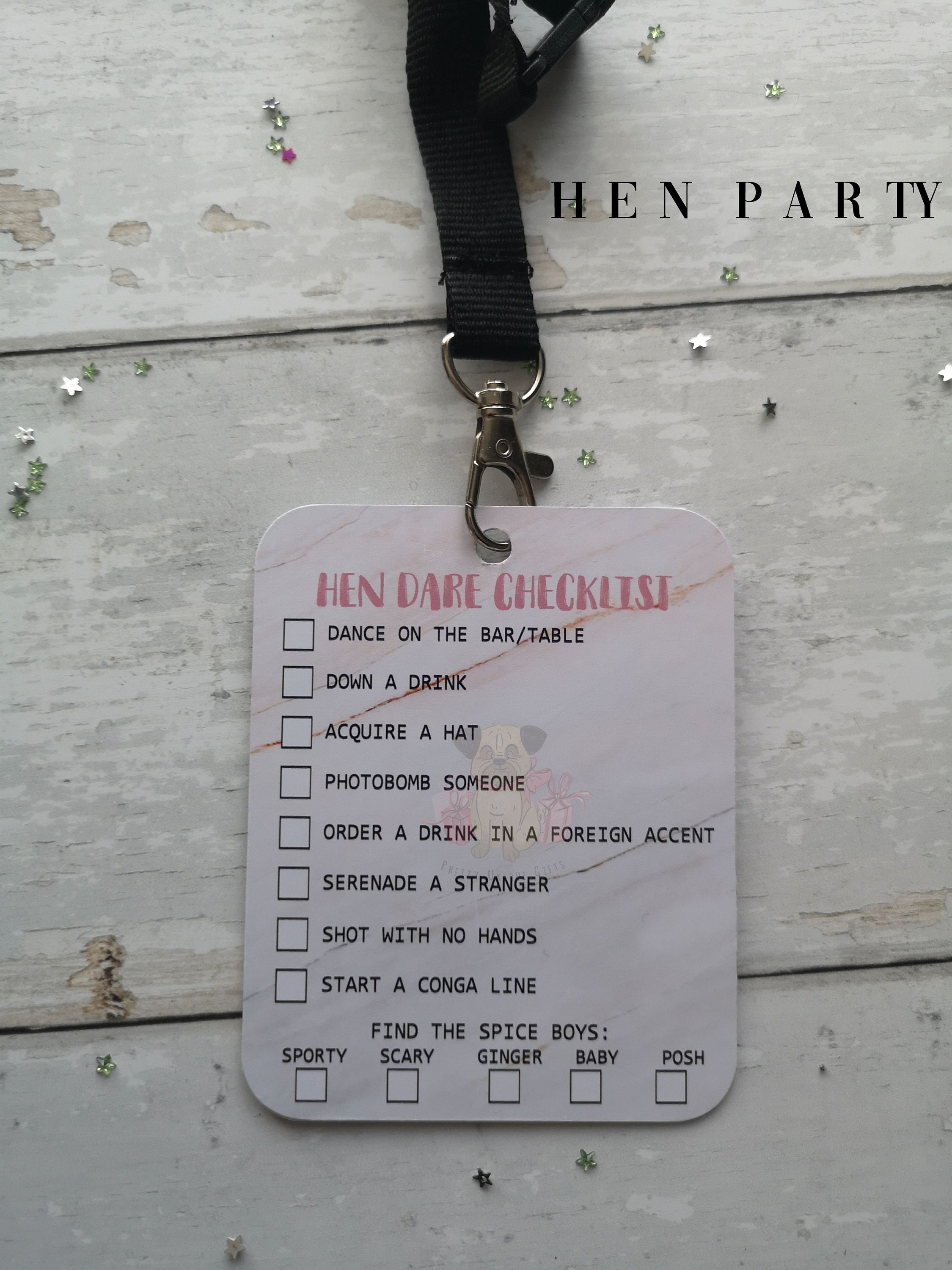 Hen Party Lanyards VIP Lanyards Team Bride Party Favours - Etsy