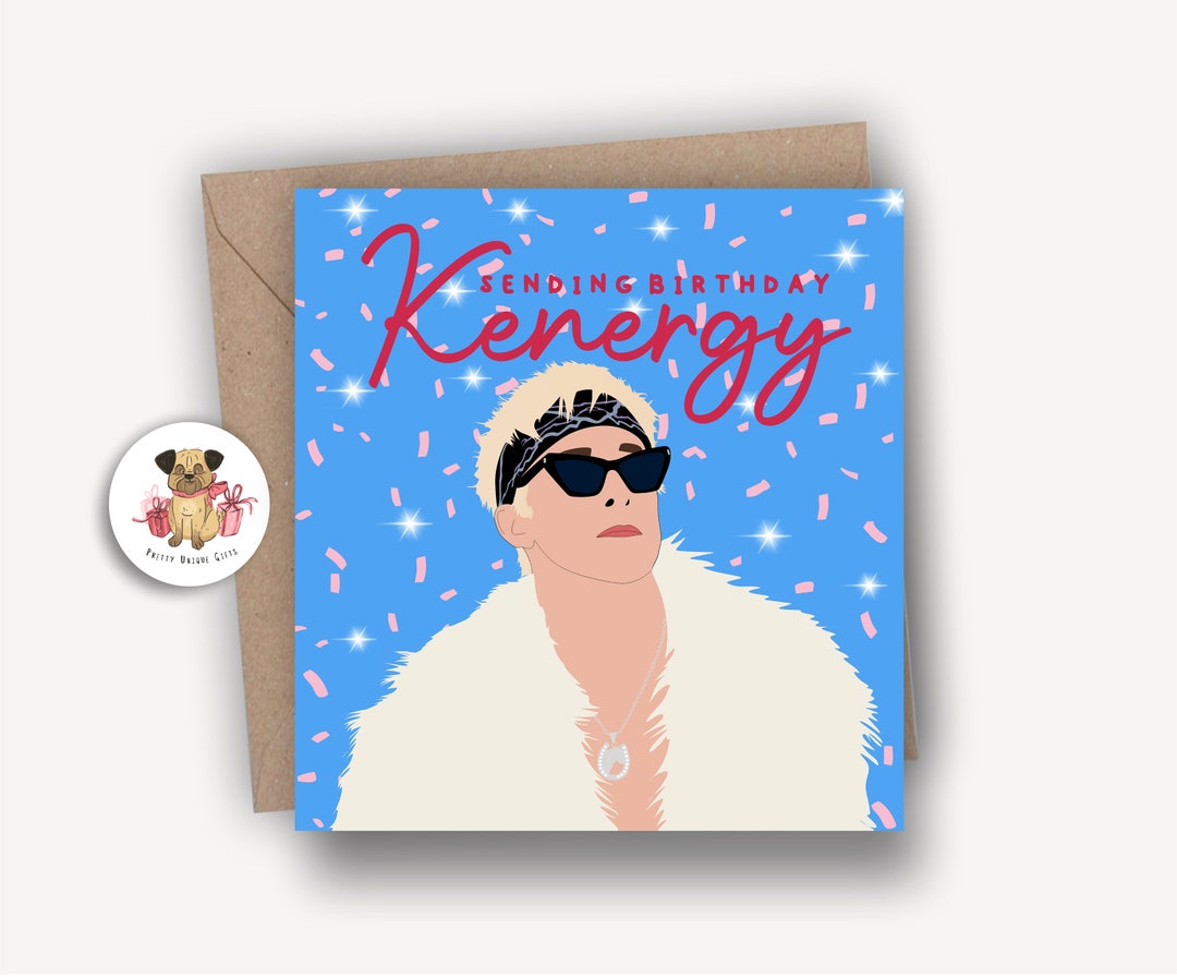 Ken Card, Happy Birthday Card, Funny Birthday Card, Unique Card, Card ...