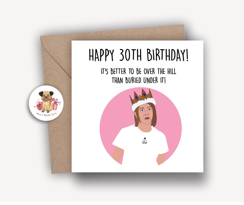 Friends TV Show Birthday Card | Rachel, Funny Pop Culture Card - Etsy ...