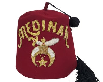 Masonic Red Hat - Etsy