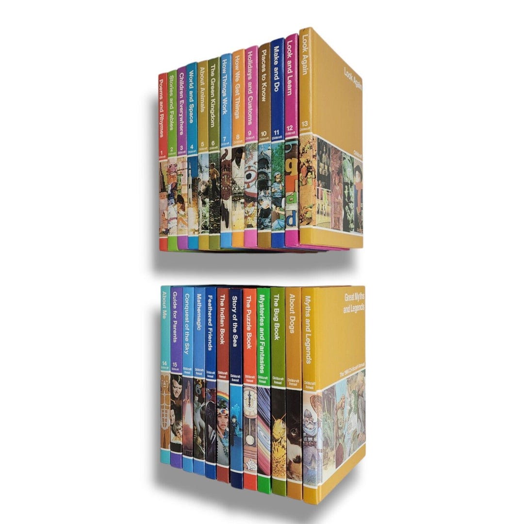 25 Childcraft How & Why Library Encyclopedia Complete Set 1976 Books ...