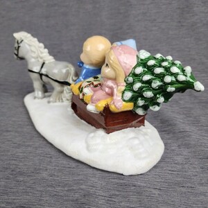 VTG Byron Molds Ceramic Christmas Tree Music Box Walking in a - Etsy