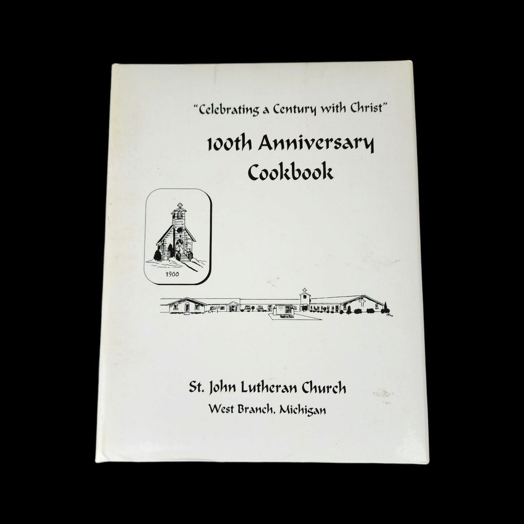 St. John Lutheran Church Cookbook West Branch Michigan 1999 VTG Recipes ...
