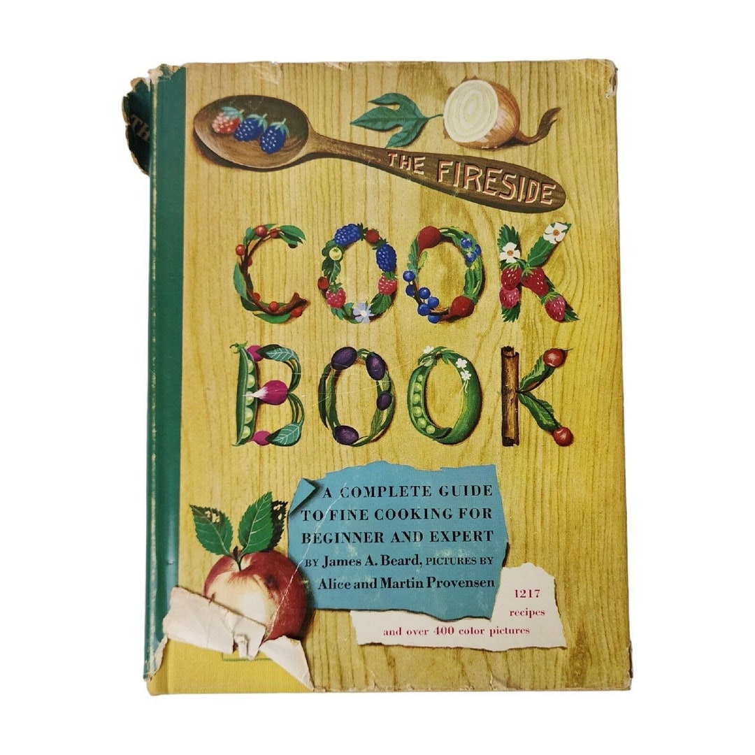 The Fireside Cookbook by James Beard 1949 Dust Jacket 1st Edition 8th ...