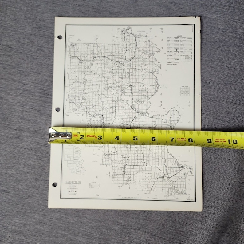 VTG Marinette County Map Wisconsin Department of Transportation ...