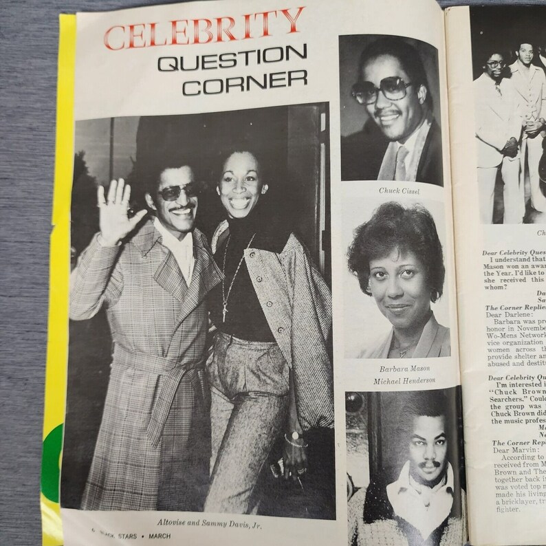 Black Stars Magazine 1981 Gladys Knight Sherman Hemsley Lynn - Etsy