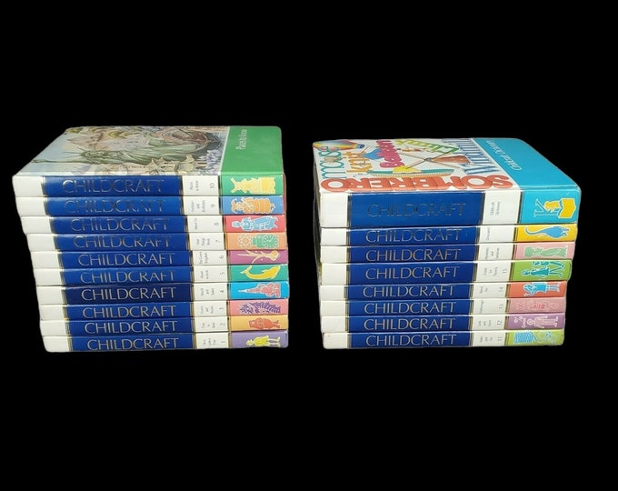 18 Childcraft How & Why Library Encyclopedia Complete Set 1986 Books ...