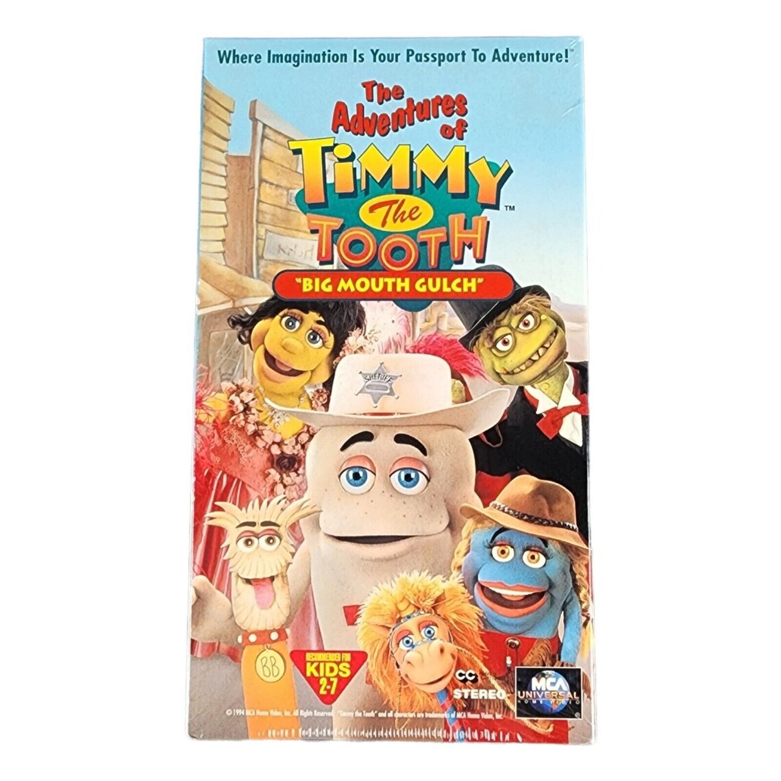 Adventures of Timmy the Tooth VHS NEW SEALED Big Mouth Gulch - Etsy