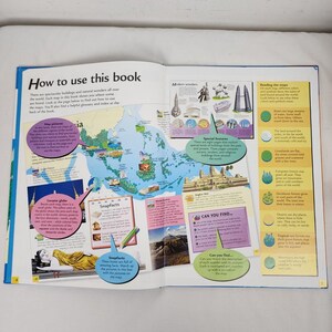 Wonders of the World Atlas by Neil Morris Hardcover Book Illustrated ...