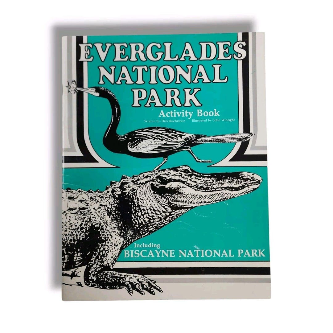Everglades Biscayne National Park Activity Book Science Homeschool ...